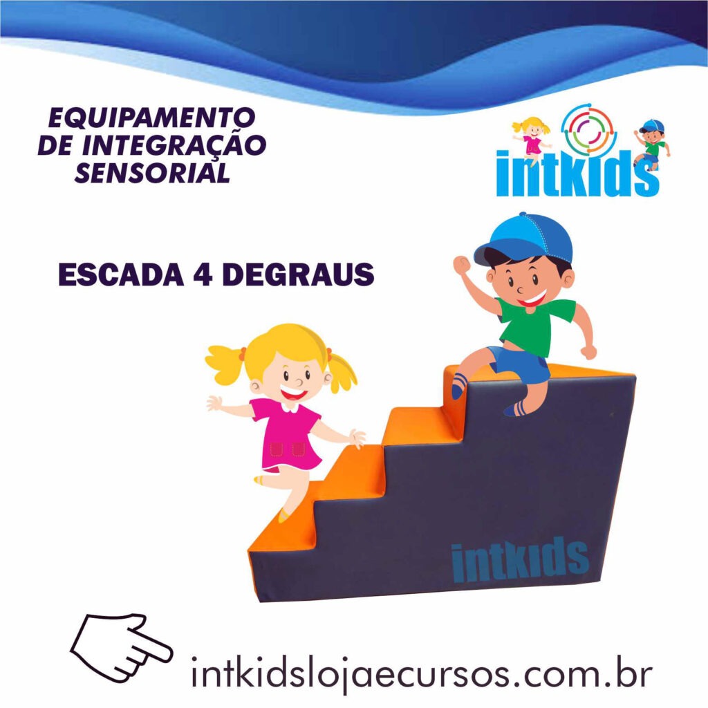 Escada de 4 Degraus - INTKIDS